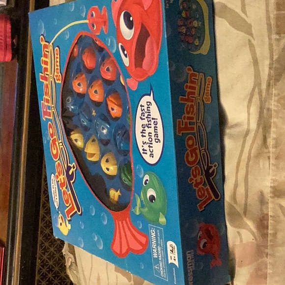 Pressman | Games | Lets Go Fishing Game | Poshmark